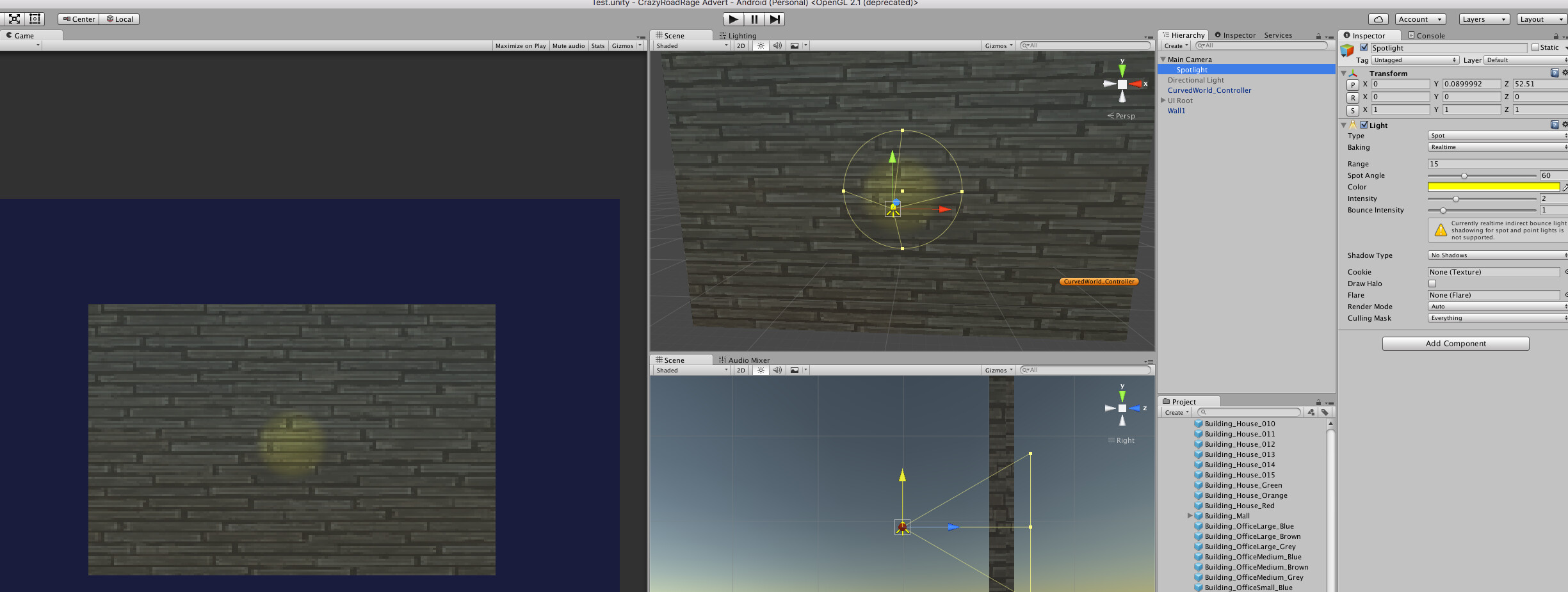I can't figure out yet how to add a spotlight to move with my first person character ? - Unity ...