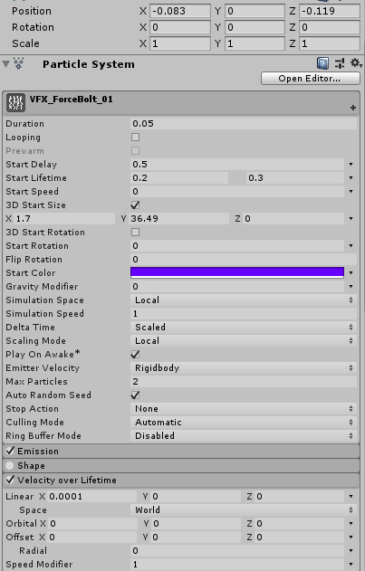 [SOLVED] Help With Particle Axis Constraints - Unity Engine - Unity Discussions