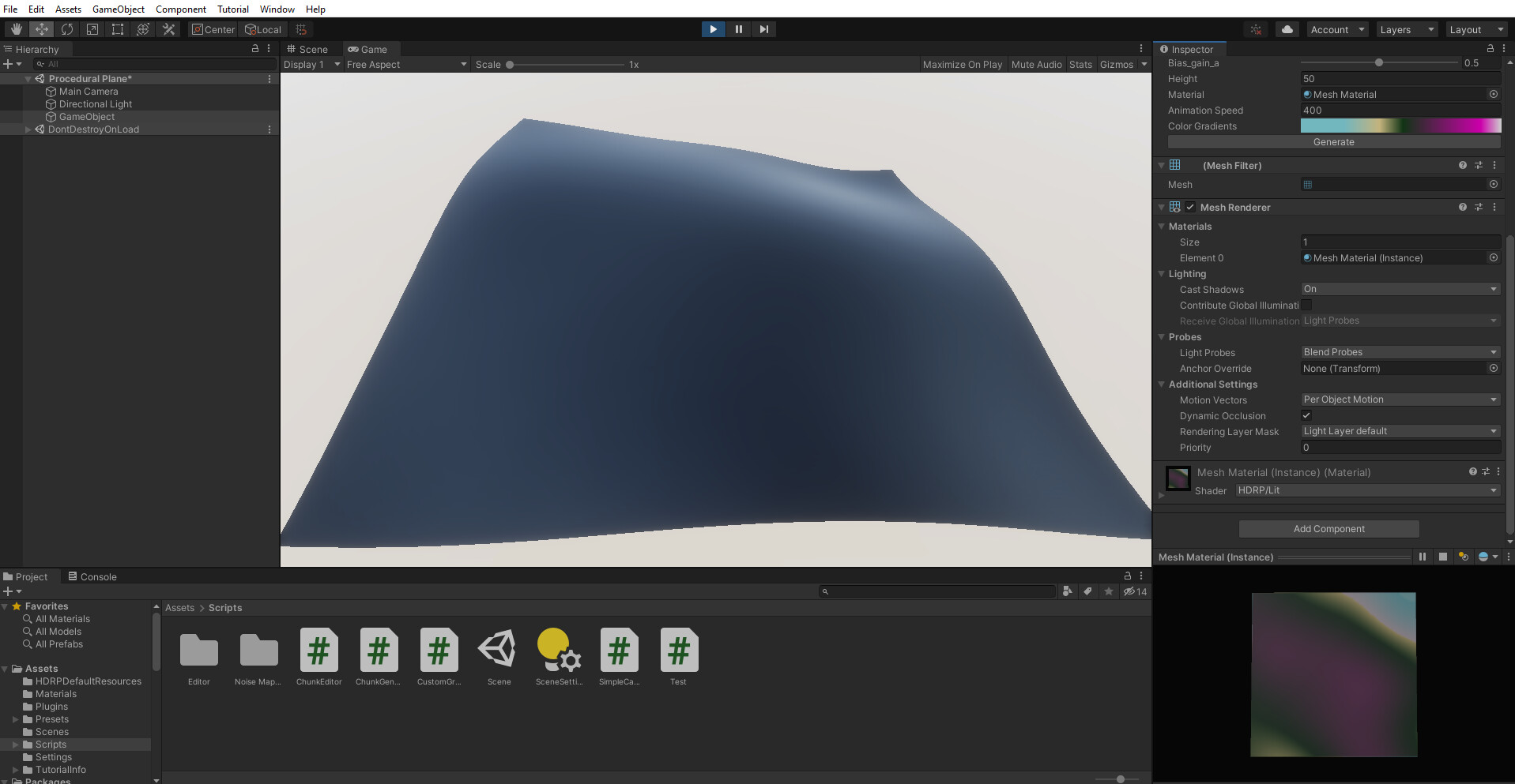 Change Base Color Map of HDRP material from scrip - Unity Engine ...
