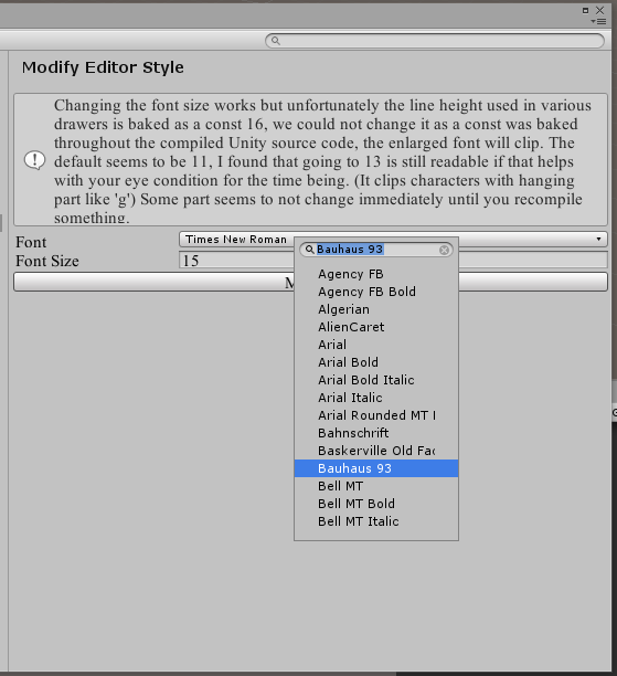 For the love of god please let us change the font in the editor! - Unity Engine - Unity Discussions