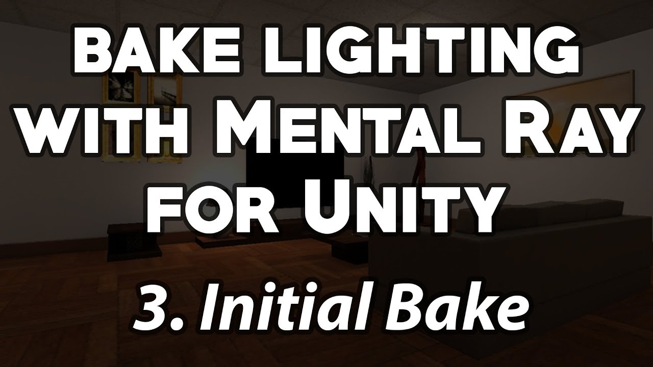 [Tutorial] Render Lighting with Mental Ray in Maya - Unity Engine - Unity Discussions