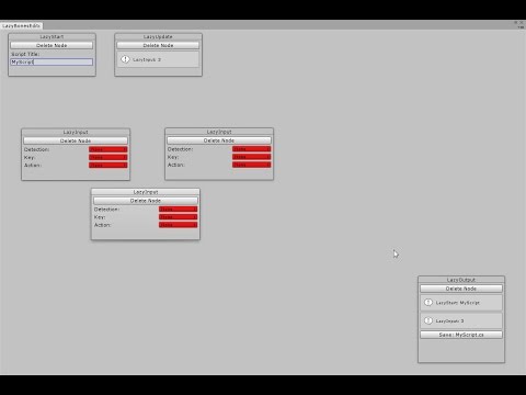 LazyBones - Node Editor - Community Showcases - Unity Discussions