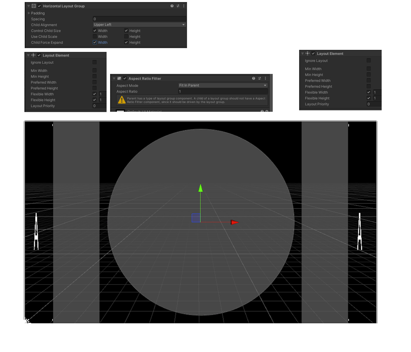 Aspect Ratio Fitter in Horizontal Layout Group - Unity Engine - Unity Discussions