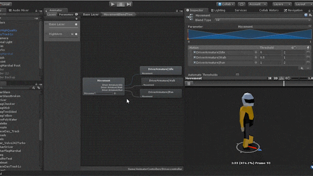 Tip sharing - NavMeshAgent Walk/Run and Driver Car Enter Animation - Unity Engine - Unity ...