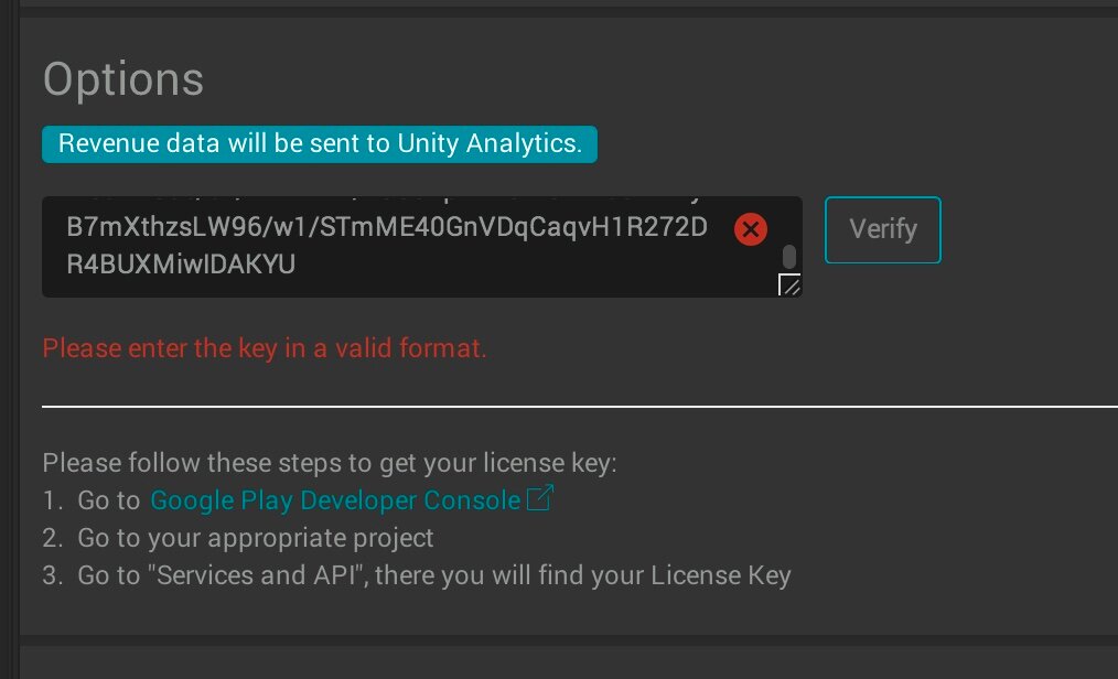 License key fromat error - Unity Services - Unity Discussions
