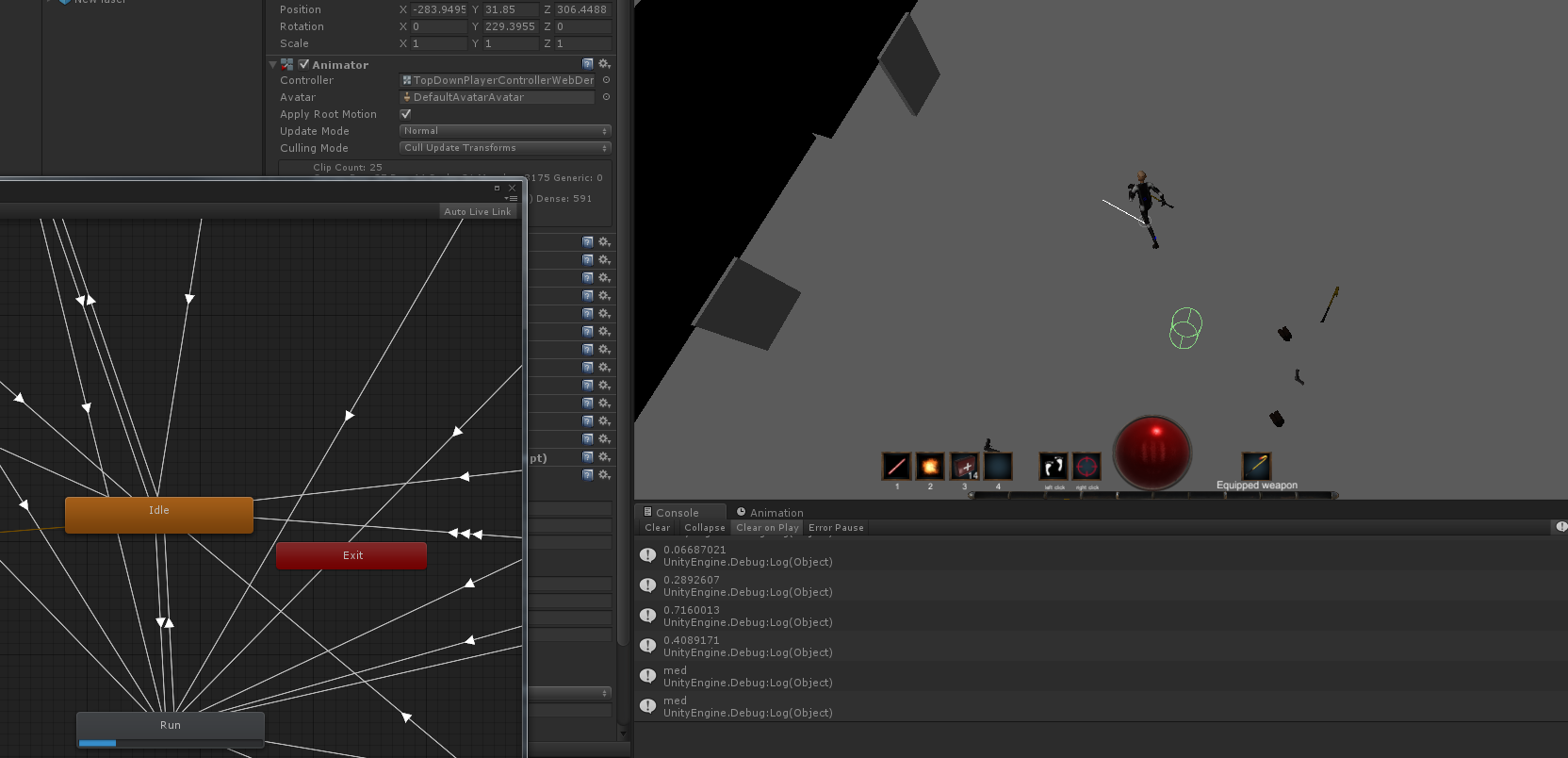 Navmeshagent Detaches Itself From The Object In Unity5 Unity Engine 9400