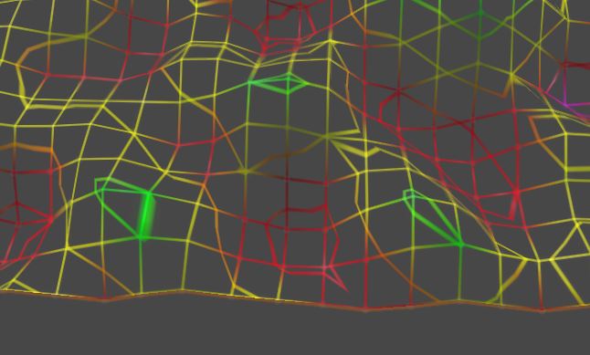 Shader Graph on mesh. How to make a semi transparent grid? - Unity Engine - Unity Discussions