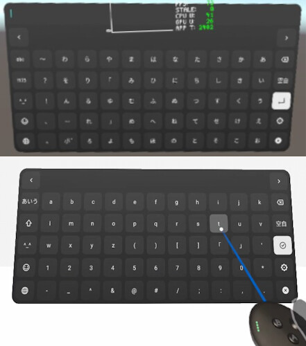 After updating to Unity 6000.0.49f1, the Enter key is not displayed on the Meta Quest System ...