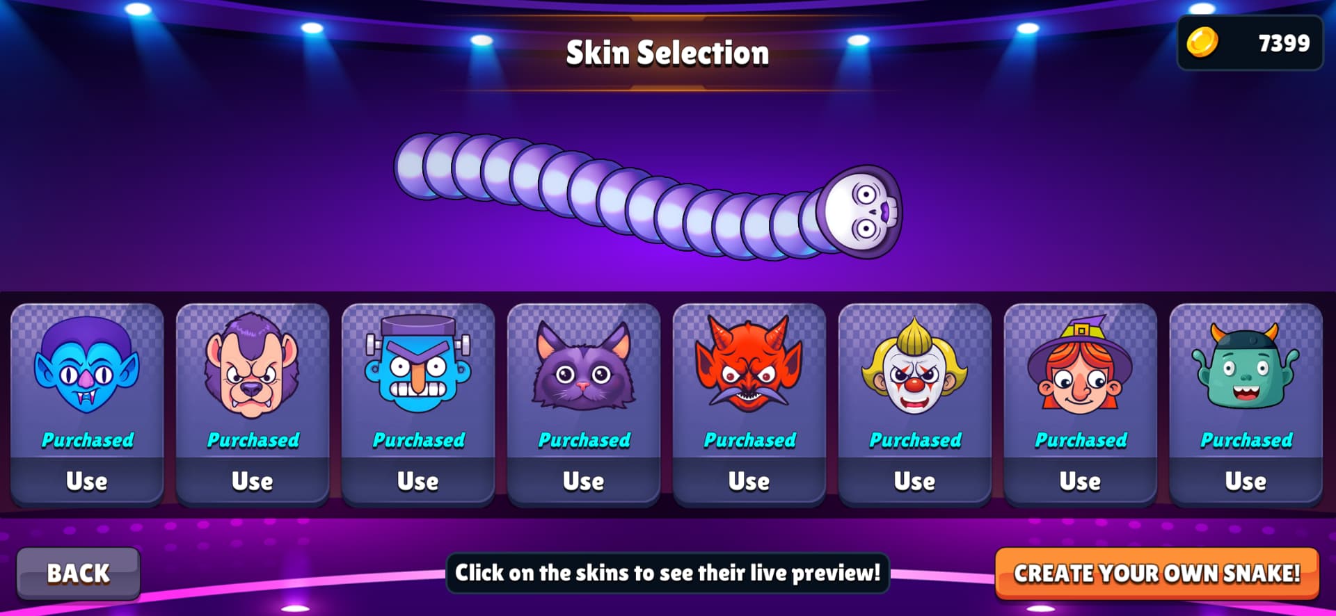 Snake Warz IO (slither, worm) complete game template - Community Showcases - Unity Discussions