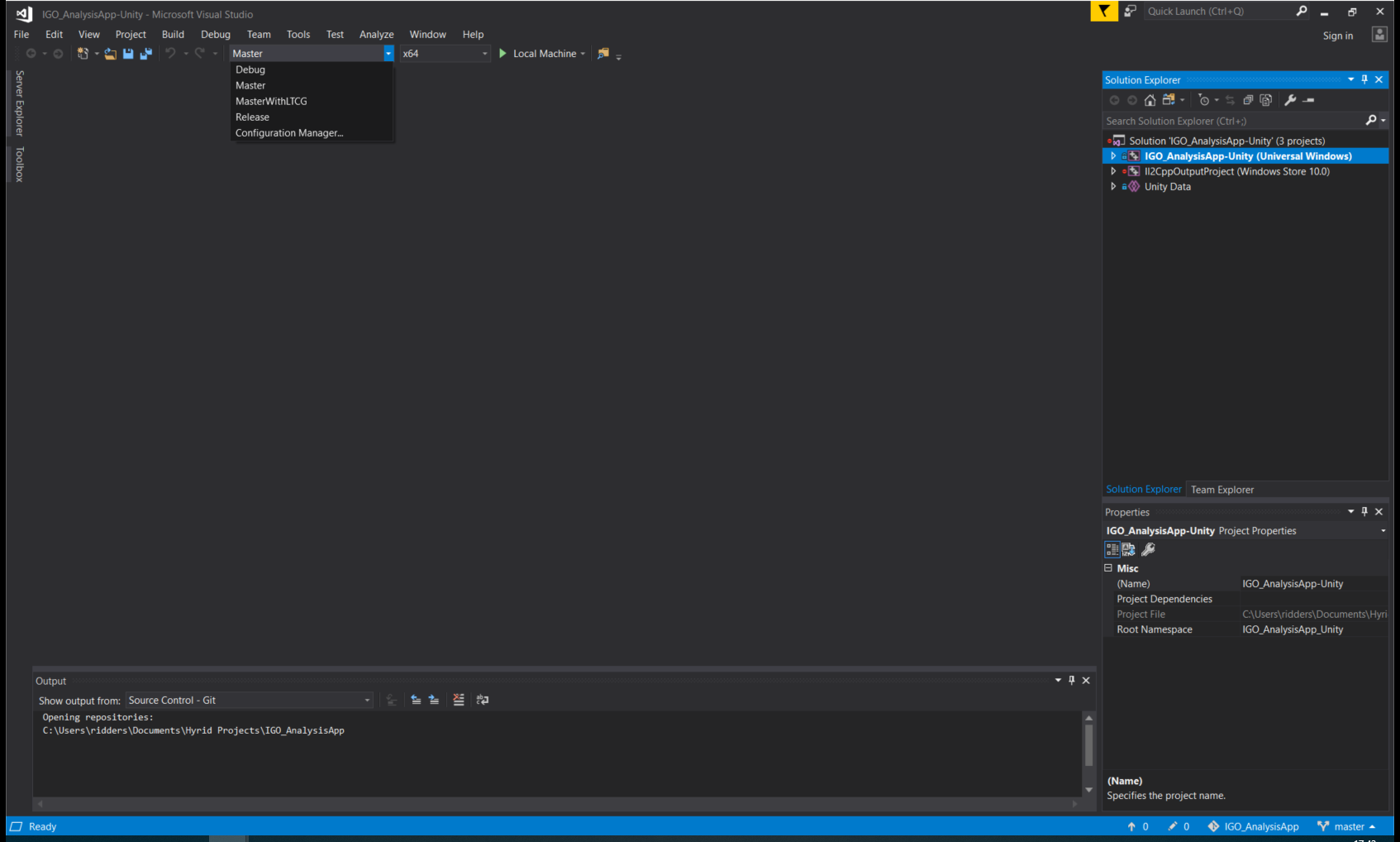Master Build On Uwp With C Project Unity Engine Unity Discussions 0133