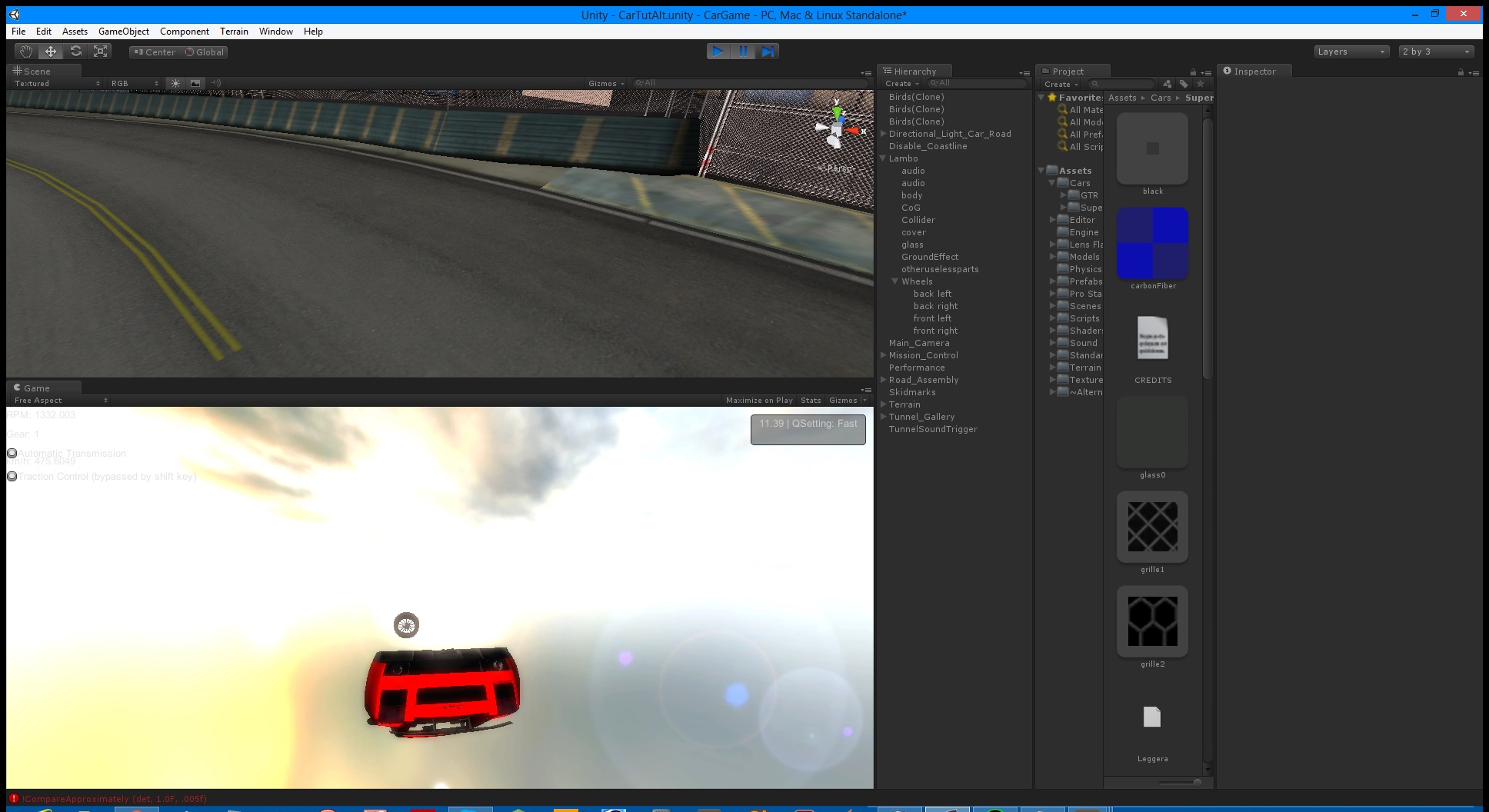 Car Tutorial - Unity Engine - Unity Discussions