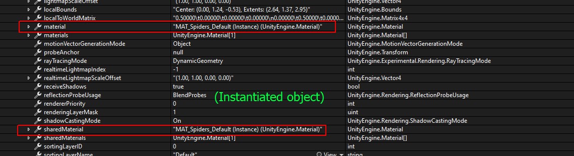 A problem with shared material - Unity Engine - Unity Discussions