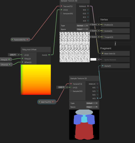 ShaderGraph trying to make Texture scroll On Sprite - Unity Engine - Unity Discussions