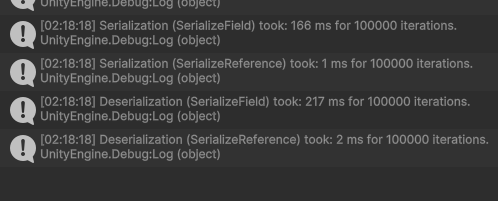 SerializeReference performence - Unity Engine - Unity Discussions