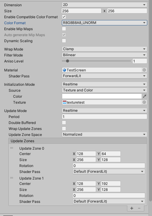 Strugling With Render Texture Unity Engine Unity Discussions