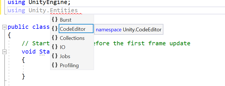 Can't access Entities debugger and entities. - Unity Engine - Unity Discussions