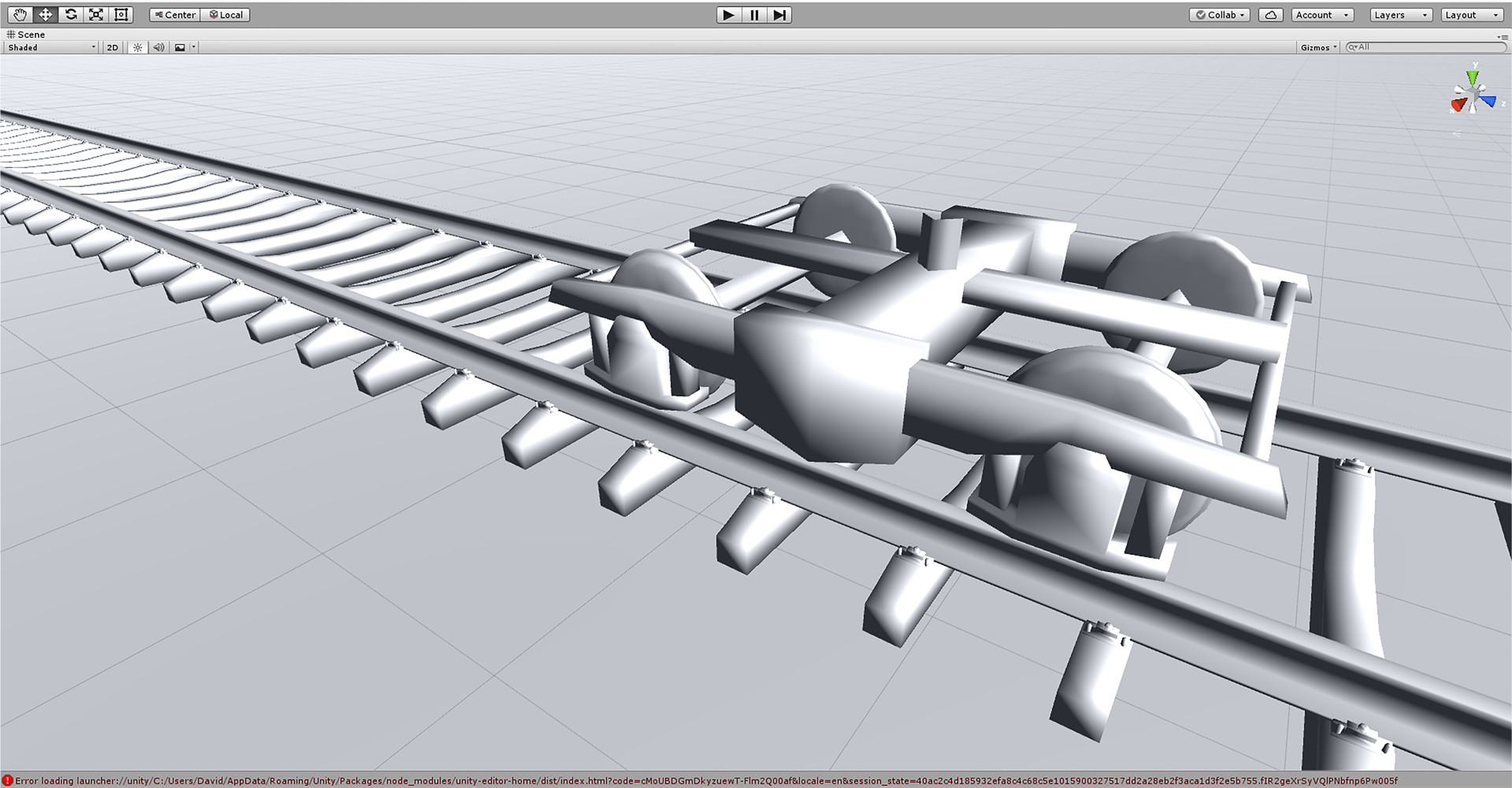 How to fix train chassis bouncing. - Unity Engine - Unity Discussions