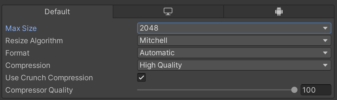 Optimising Unity Texture Import Settings - Technical Articles - Unity ...