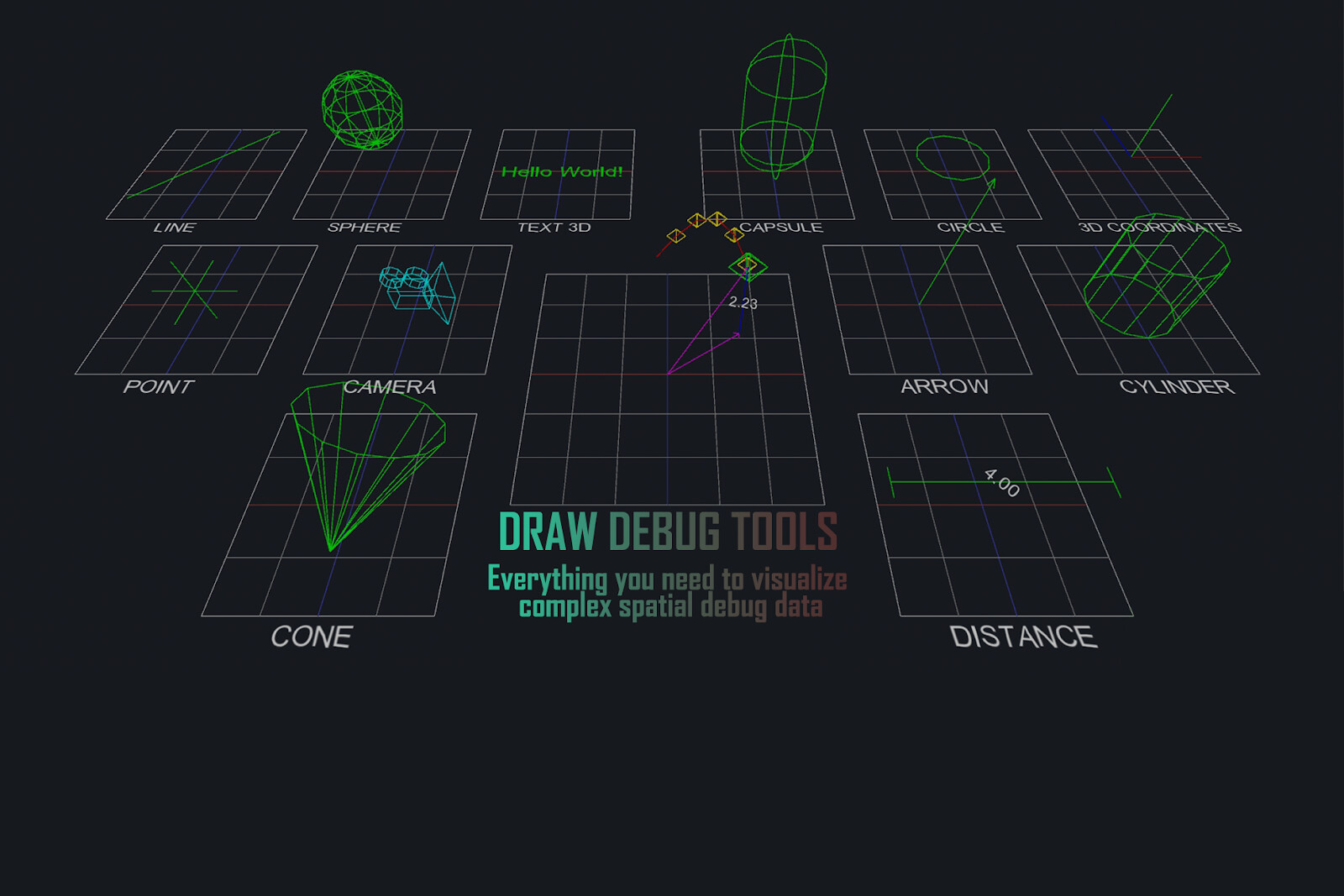 DRAW DEBUG TOOLS - Debug visually your code - Community Showcases ...
