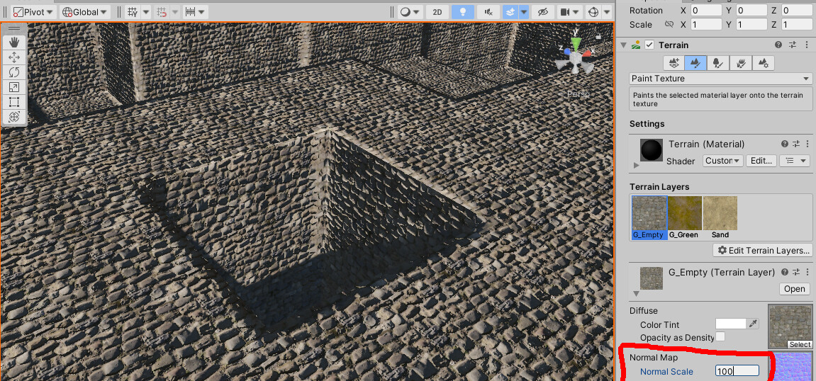 modification of the standard terrain shader - Unity Engine - Unity Discussions