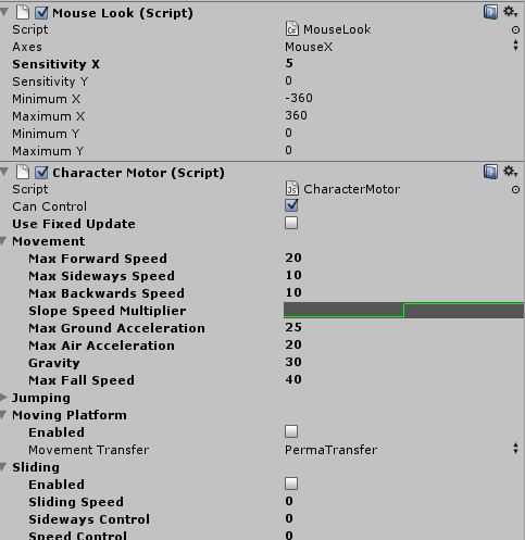 Default FPS Controls Rotate - Unity Engine - Unity Discussions