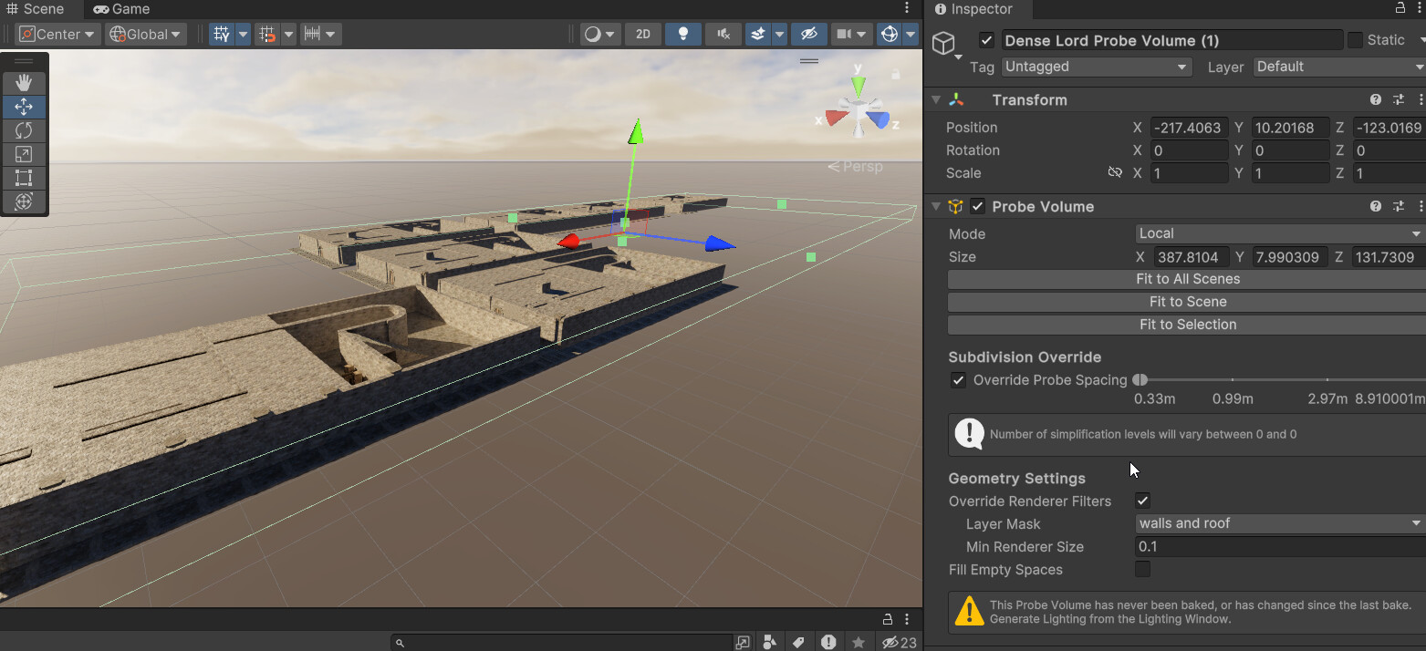 APV fails to bake large scenes with dense probes, restarts when close to finishing - Unity ...