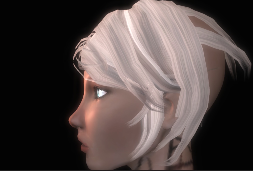 Hair shader with Kajiya-Kay specularity and proper sorting - Unity ...
