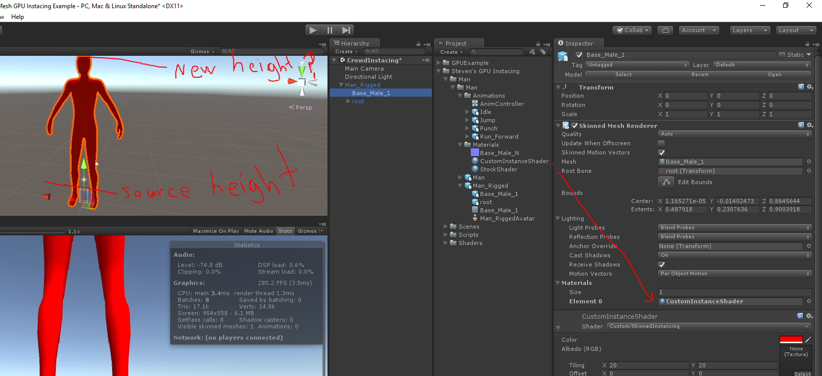 When Animated GPU Skinned Instancing Goes Wrong - Unity Engine - Unity Discussions