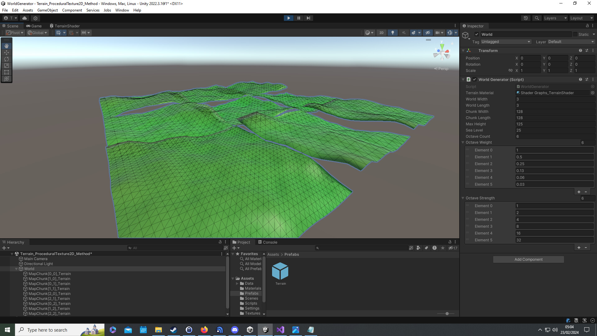 Terrain and Perlin Noise - Unity Engine - Unity Discussions