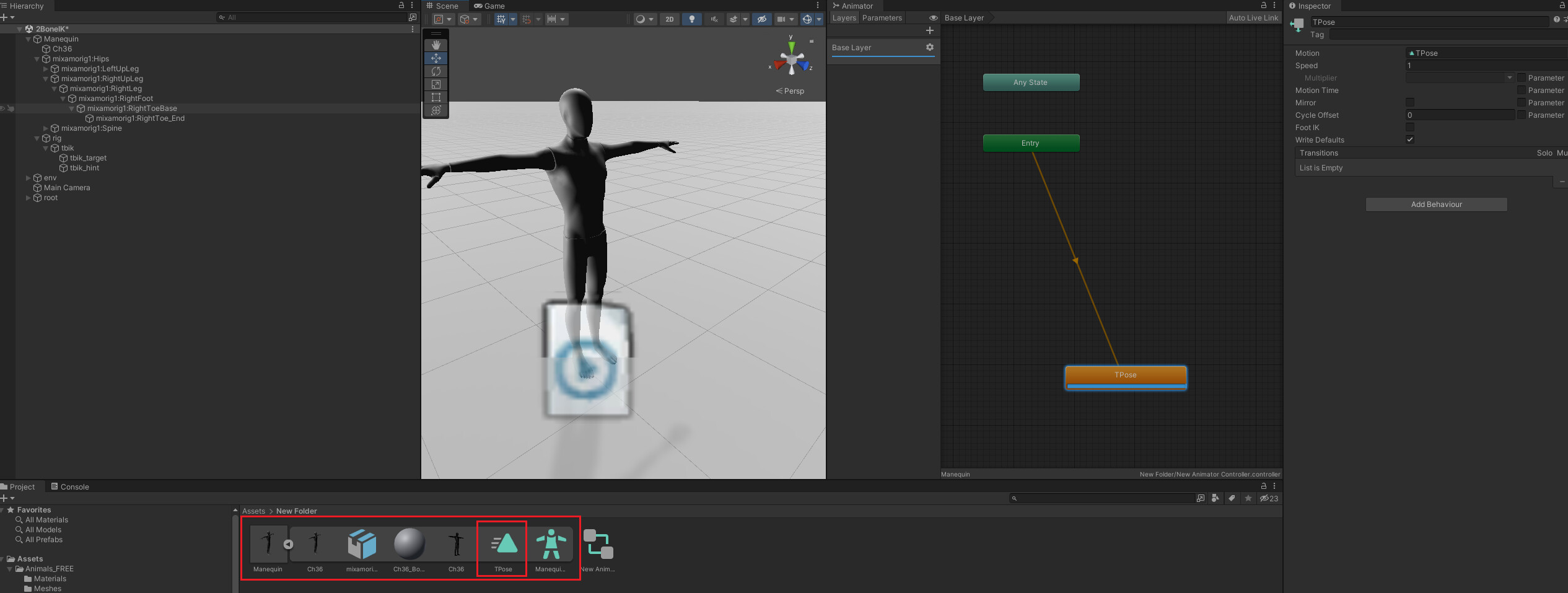 Animation Rigging - Charcter is sinking into the ground - Unity Engine - Unity Discussions