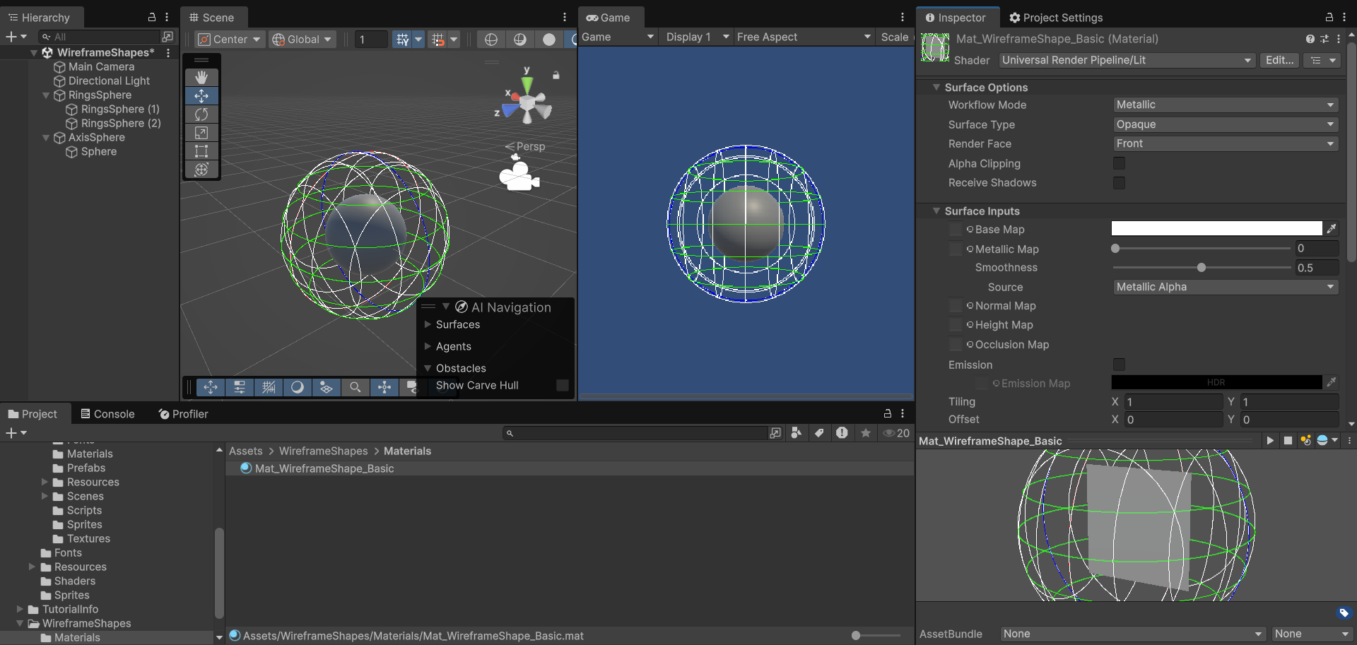 GL sceneview drawing also affects material previews - Unity Engine - Unity Discussions