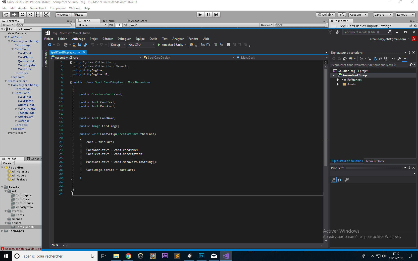 Cant Follow A Single Tutorial Function Seems To Doesnt Work Anymore Unity Engine Unity