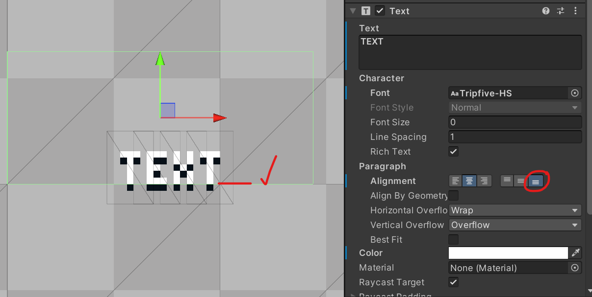 [Font] Vertical alignment - Unity Engine - Unity Discussions