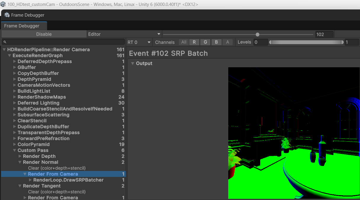 How To Render Objects Without Camera To A Render Texture In Hdrp Unity Engine Unity Discussions