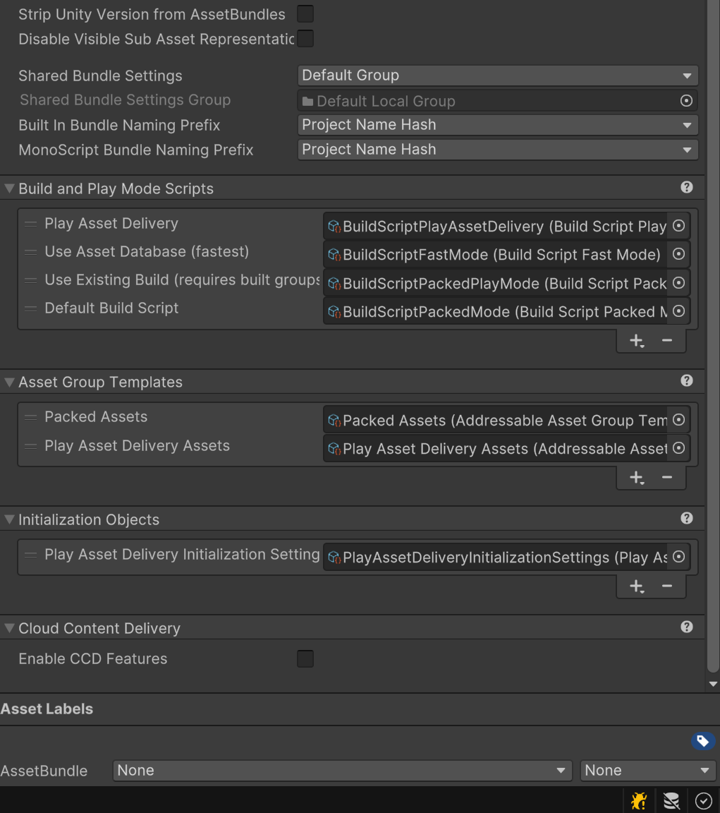 Issue with Addressables and Play Asset Delivery (PAD) - Unity Engine - Unity Discussions