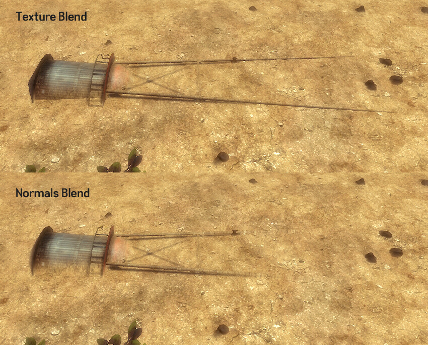 Ground texture blend with Object - Unity Engine - Unity Discussions