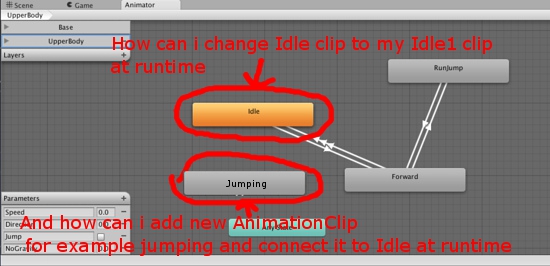 Mecanim adding animation clips from scripts - Unity Engine - Unity Discussions