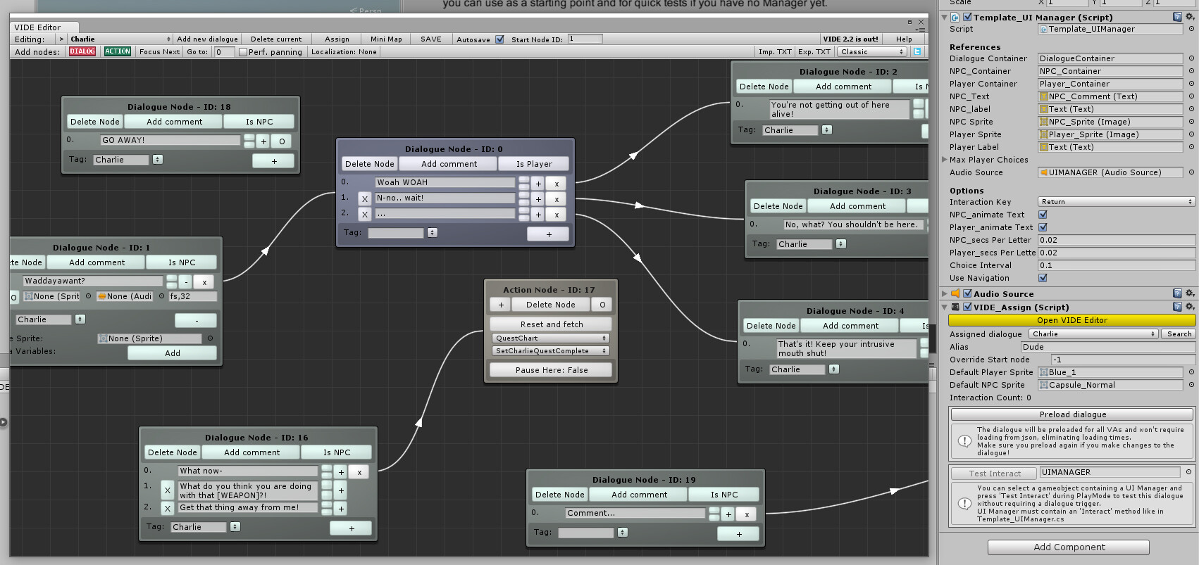 VIDE Dialogues - Budget solution for dialogue systems - Community ...