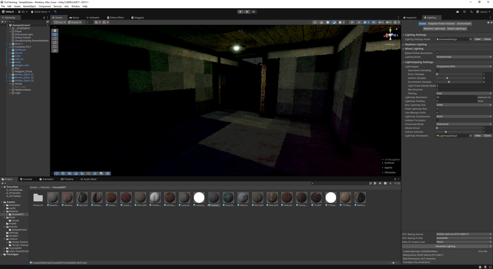 Problem with baked light on lowpoly walls/floor - Unity Engine - Unity ...