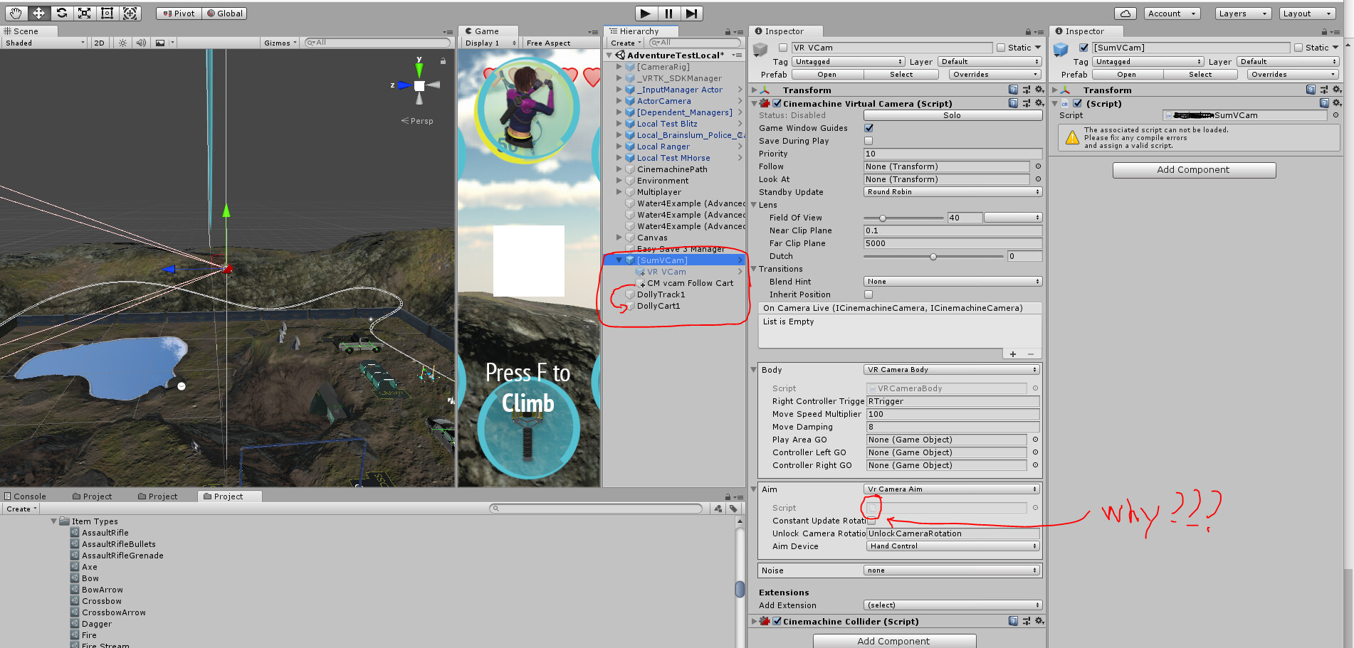 Laggy cinemachine movement when using a custom script inheriting componentbase - Unity Engine ...