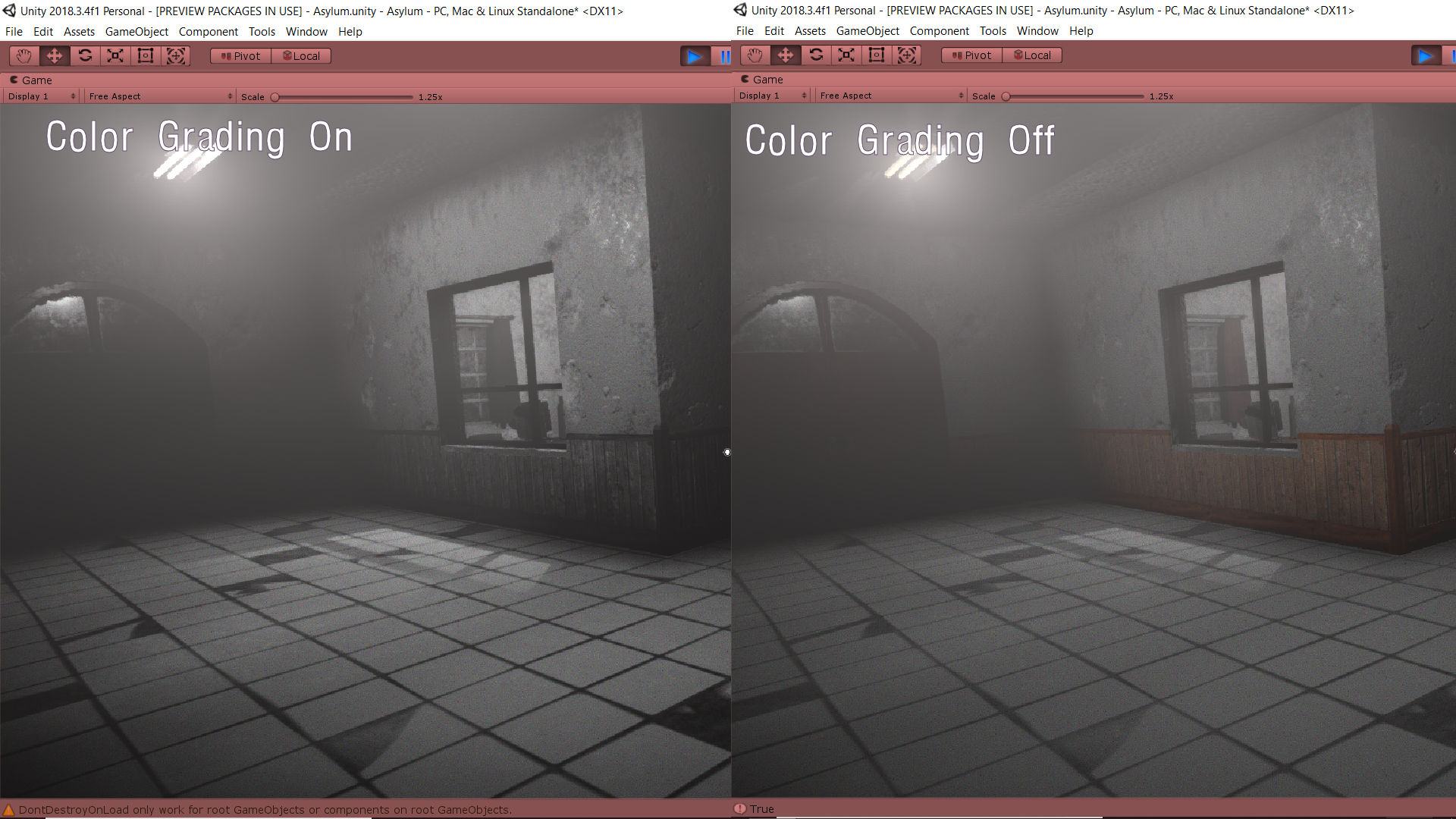 Color grading for horror - News & General Discussion - Unity Discussions