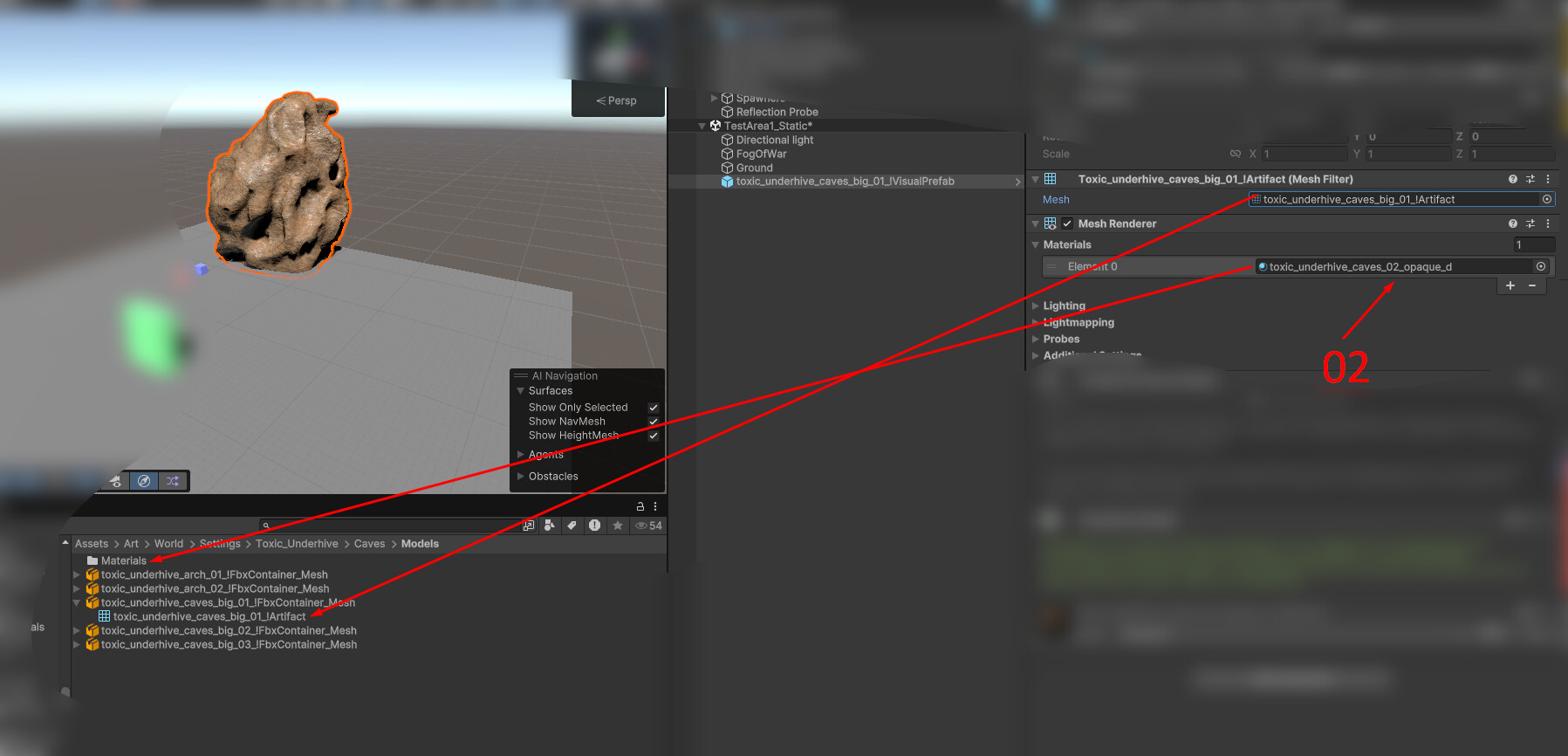 Material in the prefab scene is not updated after its replacement in the project - Unity Engine ...