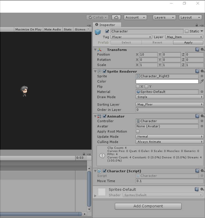 How make a 4 direccion 2D character animation - Unity Engine - Unity Discussions