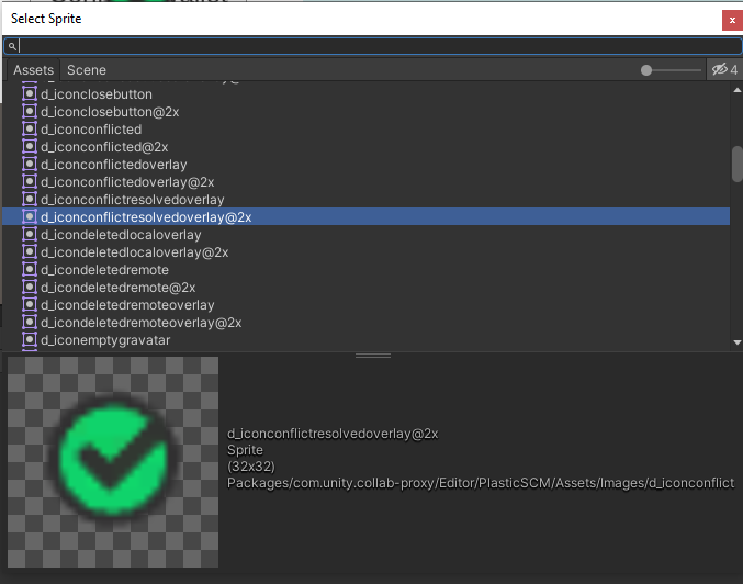 Is There A Way To Prevent Unity From Listing Plastic Scm S Assets Unity Services Unity