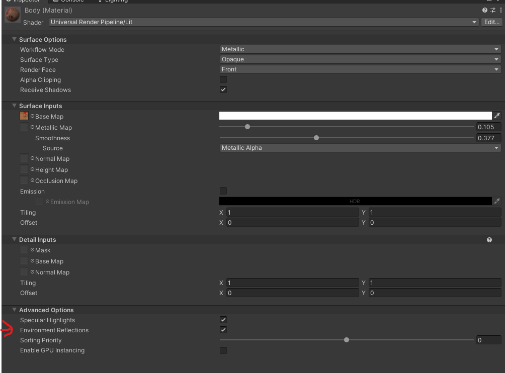 Is there a way to disable environment lighting for ONE material? - Unity Engine - Unity Discussions