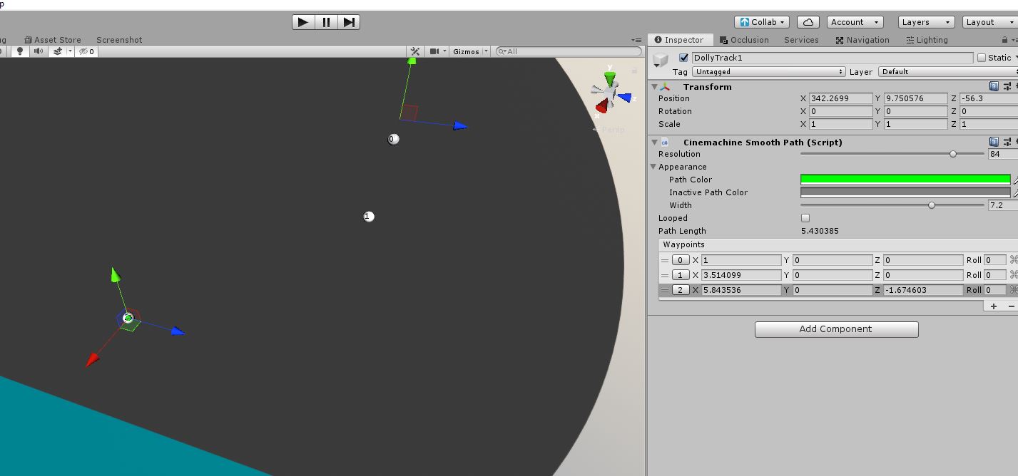 Cinemachine No Dolly Track Visible In Editor Unity Engine Unity Discussions