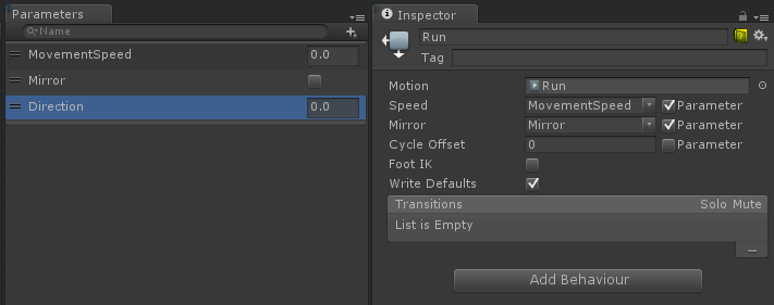 Runtime Animator State Properties (speed, mirror, cycleOffset) for 5.1 - Unity Engine - Unity ...