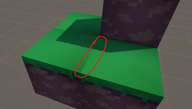 How can I remove this shadow line between two aligned meshes? - Unity Engine - Unity Discussions