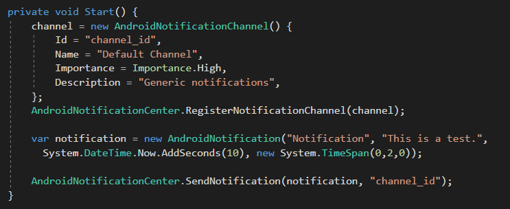 Mobile Notifications Not Repeating On Android Repeatinterval Unity Engine Unity Discussions
