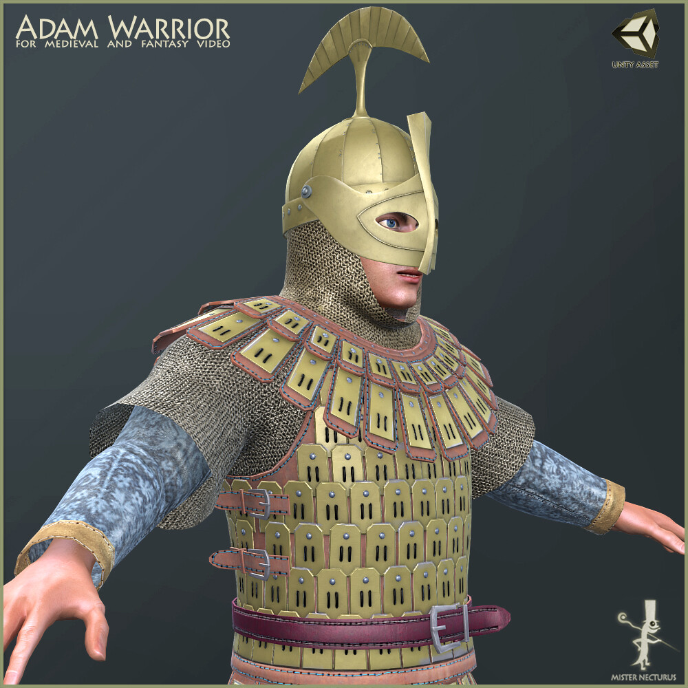 Adam Warrior (Byzantine Stile) - Community Showcases - Unity Discussions